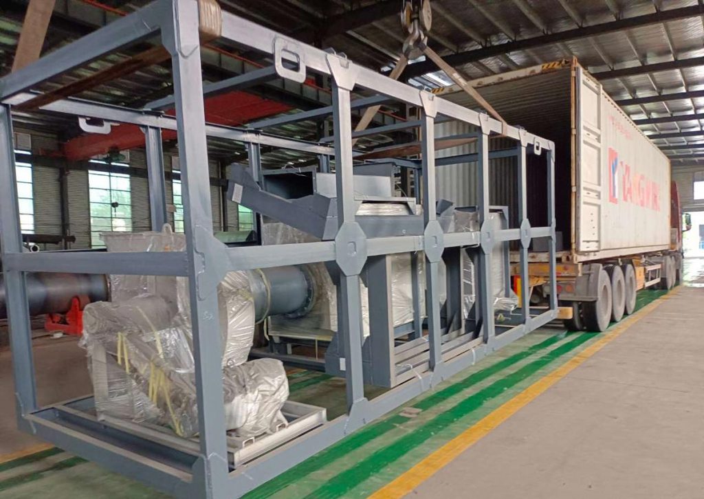 BLL-16 Beston Pyrolysis Plants Shipped to the Netherlands