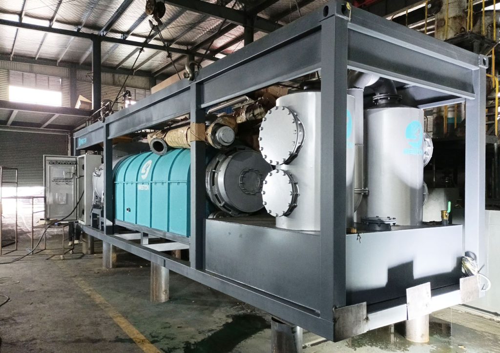Skid-mounted Charcoal Making Machine Shipped to the USA